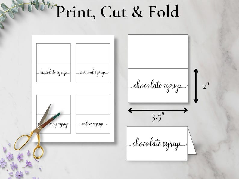 Waffle Bar Sign With Table Cards, Waffle Party, Waffle Station for ...