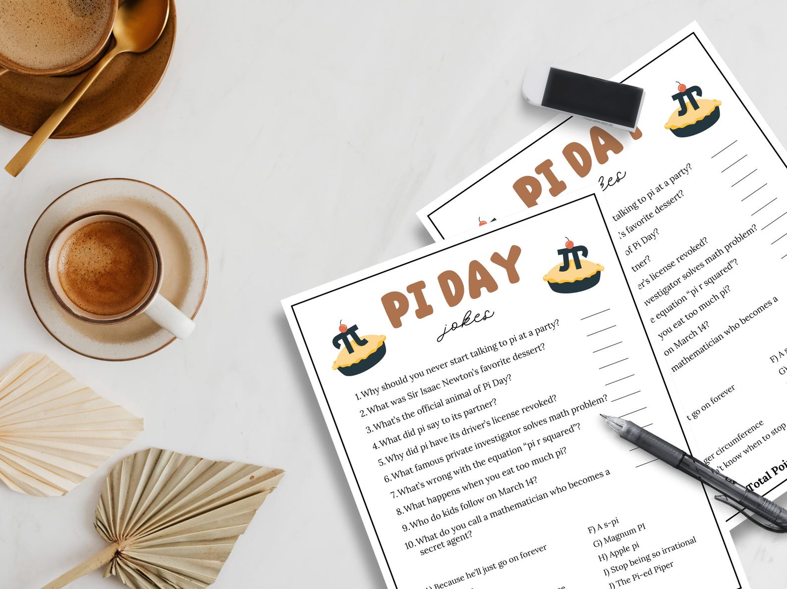 Pi Day Jokes, Math Jokes and Puns, Pi Day Activities for Kids & Adults ...