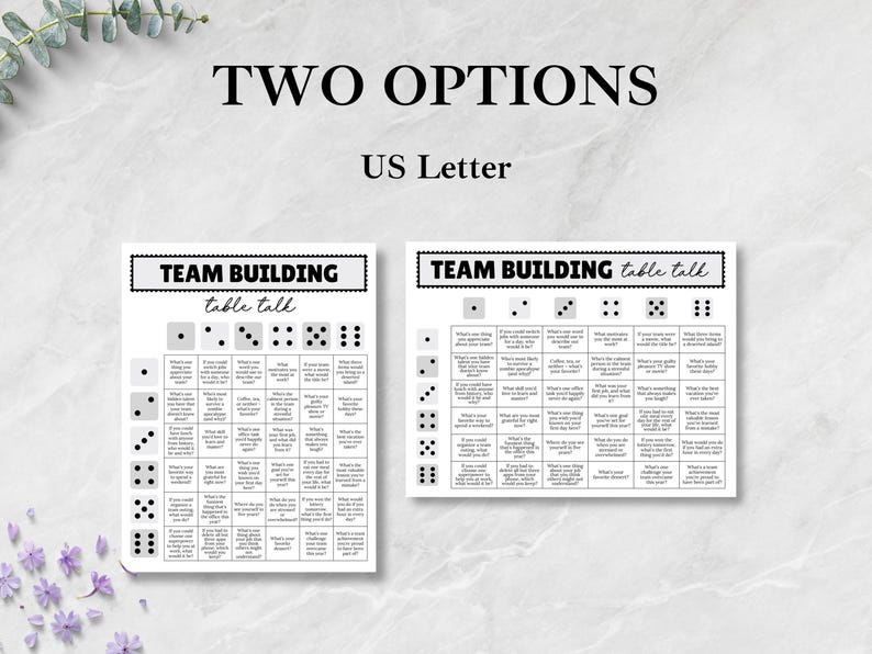 Team Building Roll and Share Game, Team Building Games for Work, Office ...