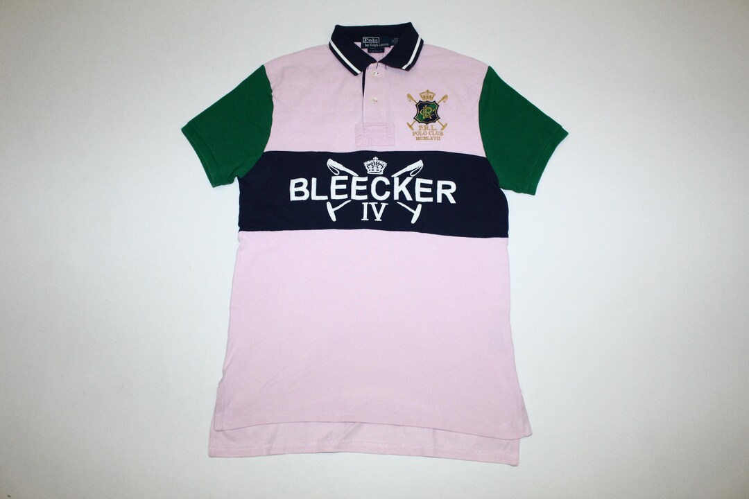 Polo Ralph Lauren Bleeker IV Big Logo Colorblock Shirt - Etsy