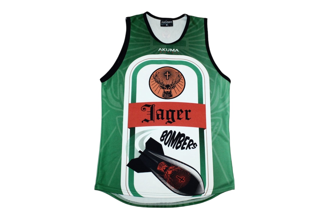 AKUMA Rugby X Jagermeister Graphic Streetball Jersey - Etsy