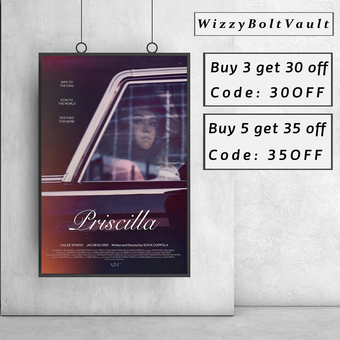 Priscilla Movie Posters, Limited Collectibles, High Quality Canvas ...