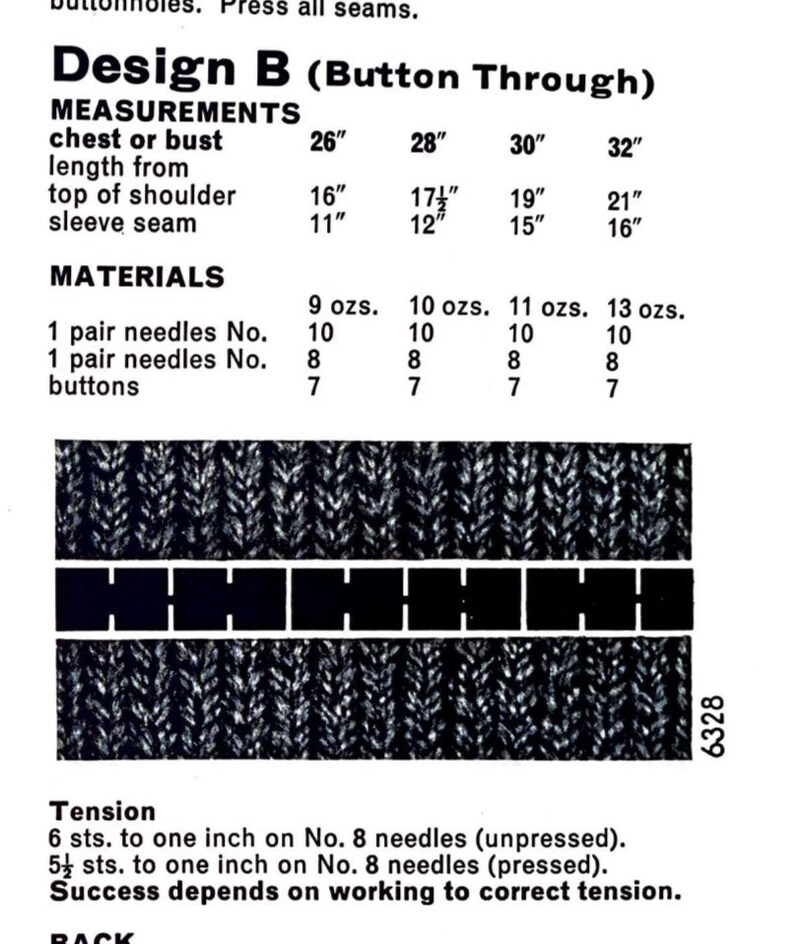 Lee Target Vintage Knitting Pattern Girls School Cardigans Two Patterns ...