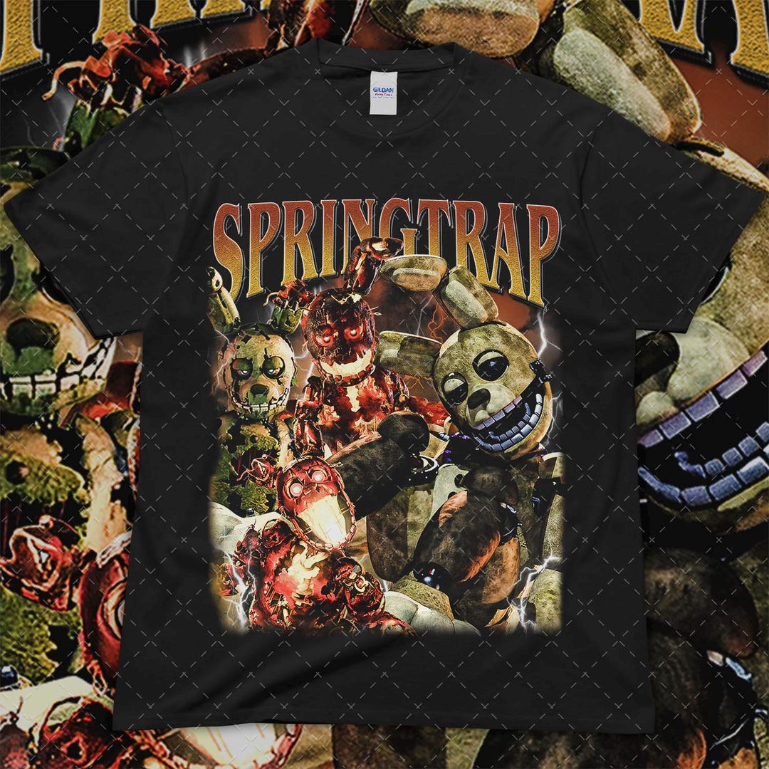 Springtrap Five Nights at Freddy's T-shirt souple unisexe, t-shirt de ...