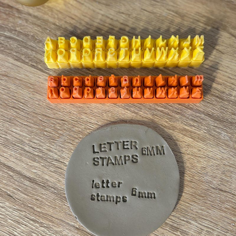 Alphabet Stamps - Etsy