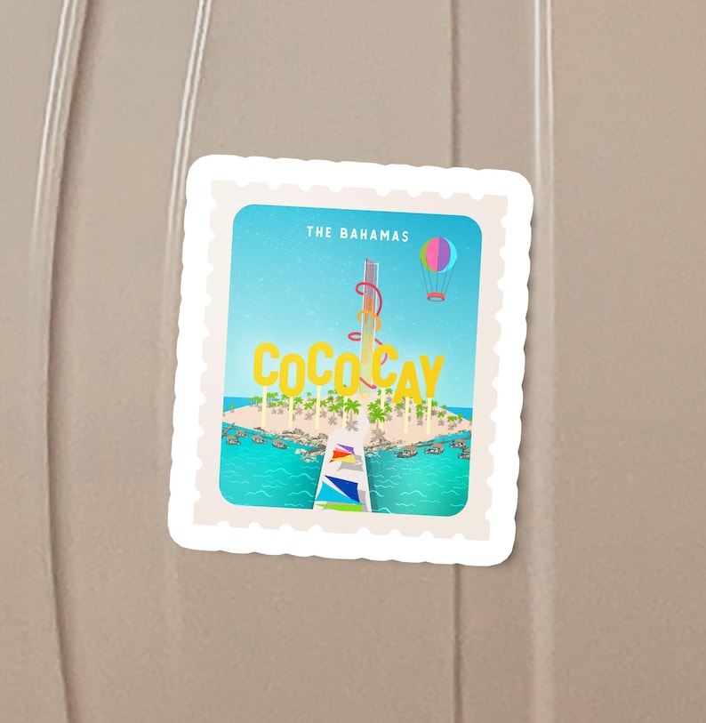 Coco Cay Cruise Magnet | Royal Caribbean Cabin Door Decor - Etsy