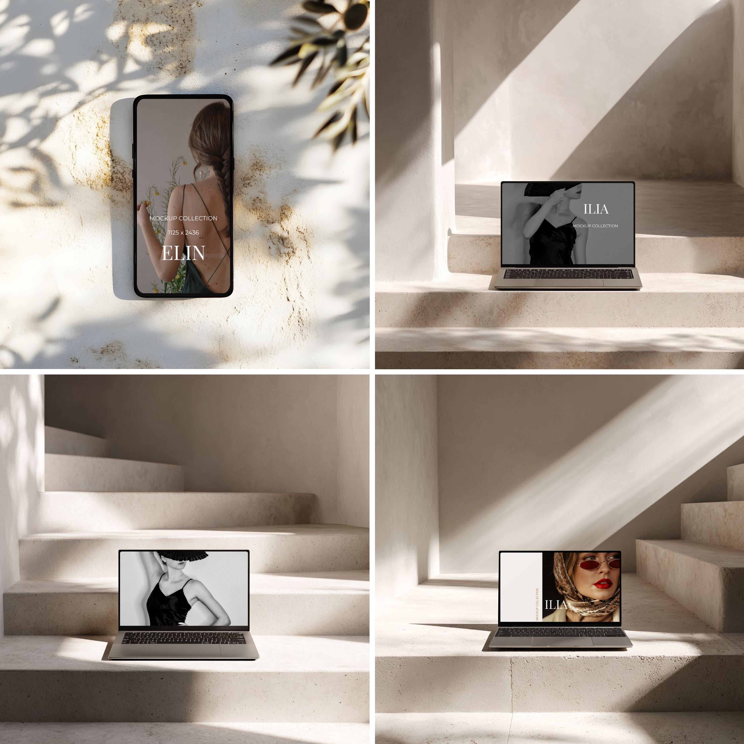Canva MacBook Mockup, Device Mockups Canva, Listing Presentation ...