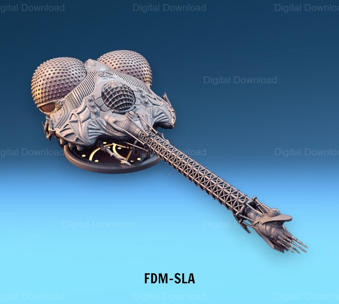 Lexx Ship STL Files, Lexx Ship 3D Model, Lexx Ship Miniature1 - Etsy UK