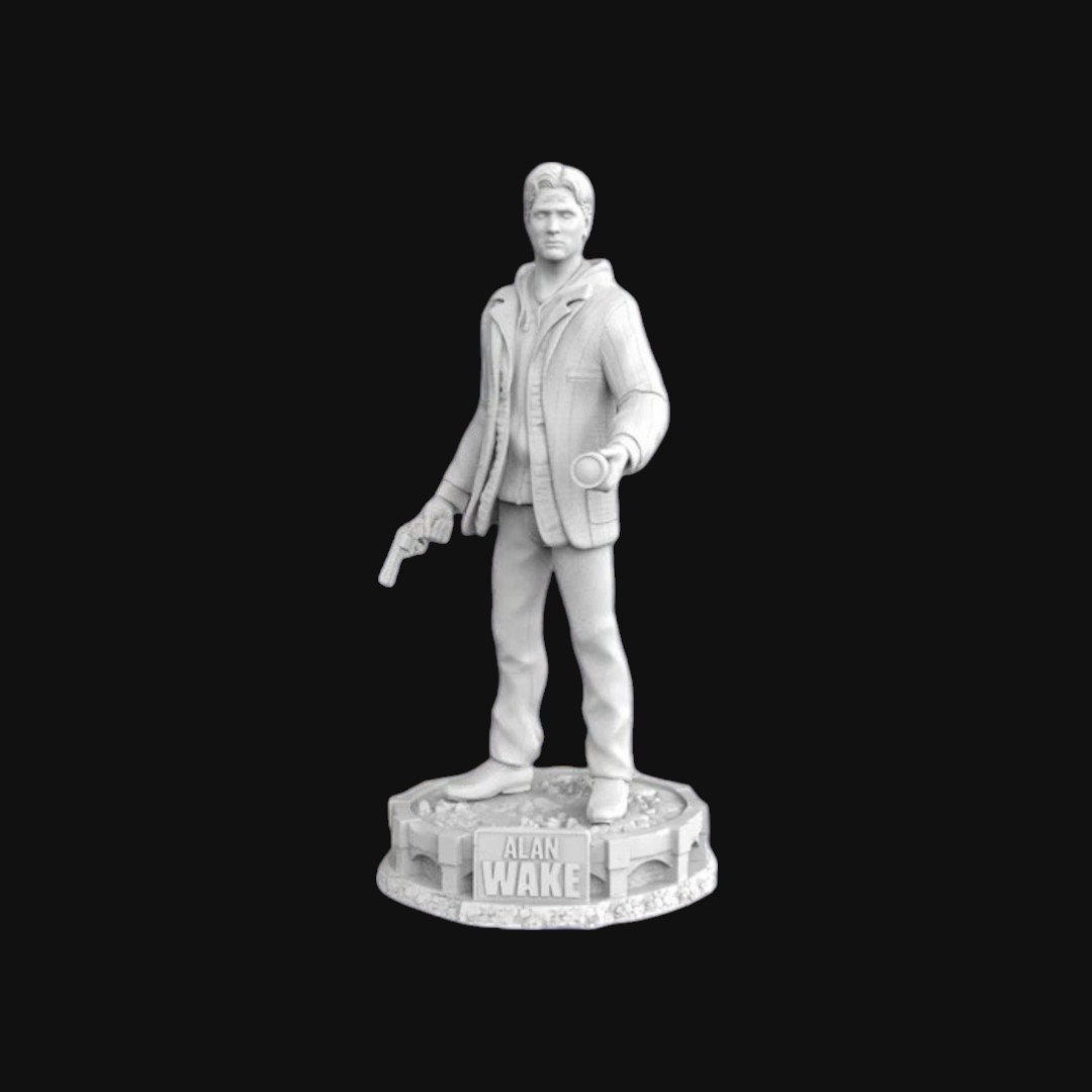 Alan Wake STL Files, Alan Wake 3D Model - Etsy