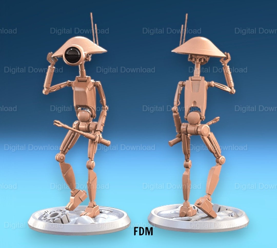 Pit Droid STL Files, Pit Droid 3D Model, Pit Droid Miniature1 - Etsy