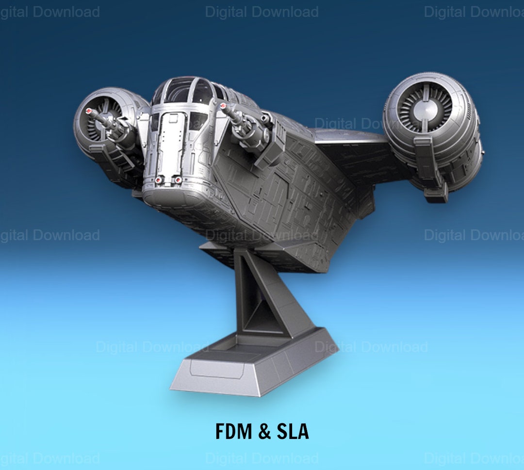 Razor Crest STL Files, Razor Crest 3D Model, Star Wars Miniature1 - Etsy UK