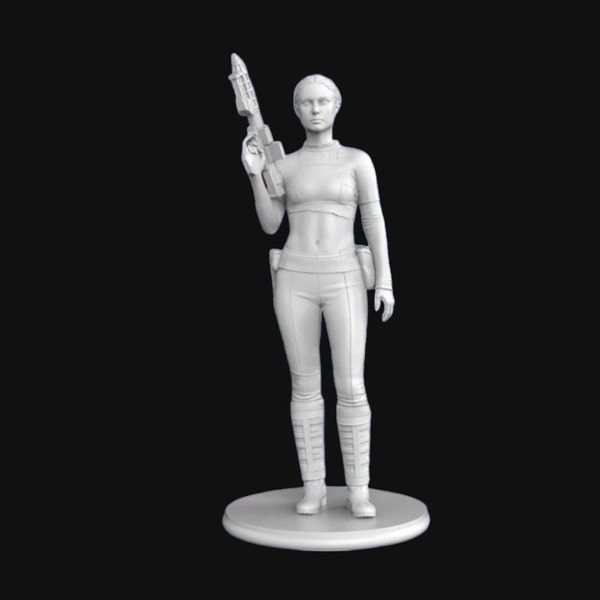 Padme Amidala 3d - Etsy