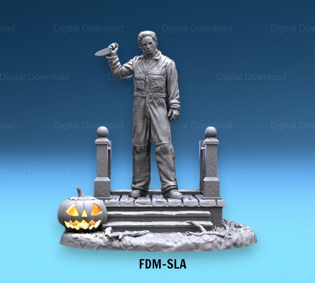 Michael Myers STL Files, Michael Myers 3D Model, Michael Myers ... Michael Myers STL Files, Michael Myers 3D Model, Michael Myers ...