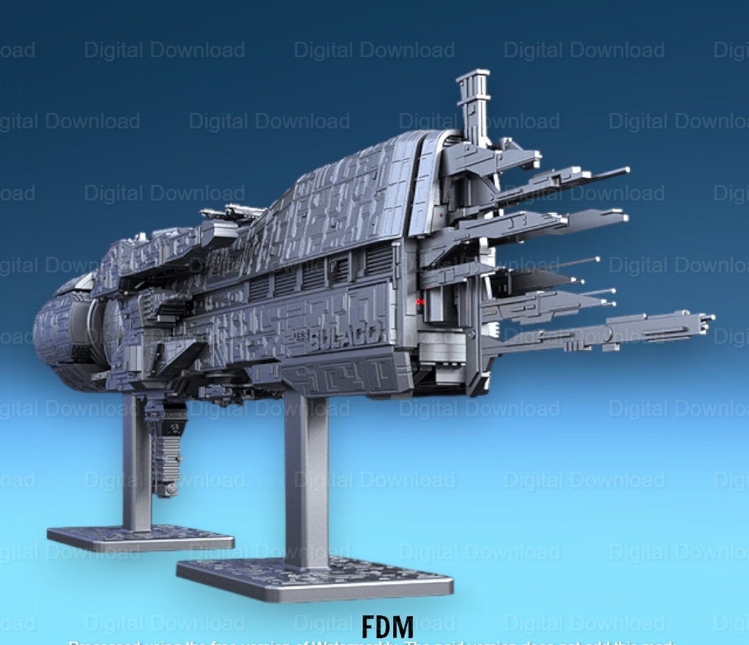 USS Sulaco STL Files, USS Sulaco 3D Model, Sulaco Miniature1 - Etsy UK