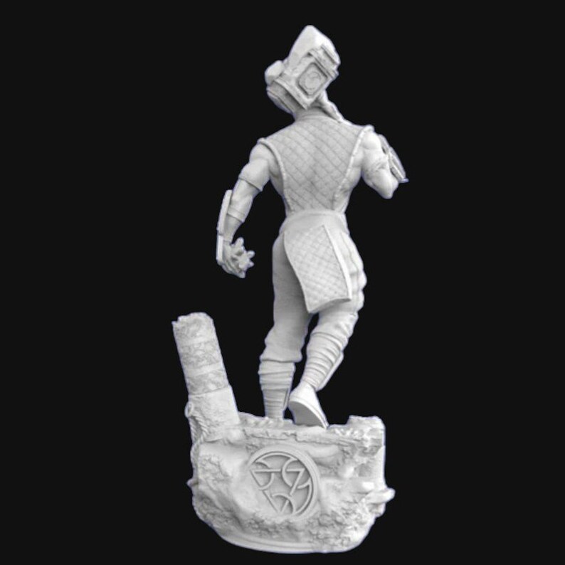 Mortal Kombat Sub Zero STL Files, Sub Zero 3D Model - Etsy