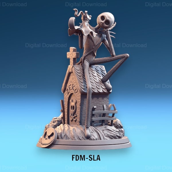 Jack Skellington Stl - Etsy