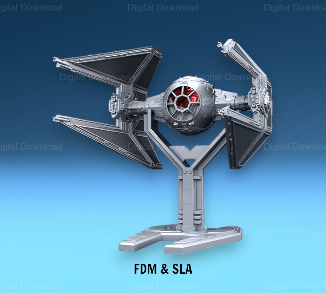TIE Interceptor STL Files, TIE Interceptor 3D Model, Star Wars ... TIE Interceptor STL Files, TIE Interceptor 3D Model, Star Wars ...