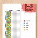 Health Tracker - Printable A4 & A5 - Digital Tracker - Etsy