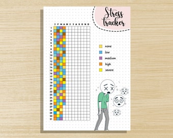 Health Tracker Printable A4 & A5 Digital Tracker - Etsy