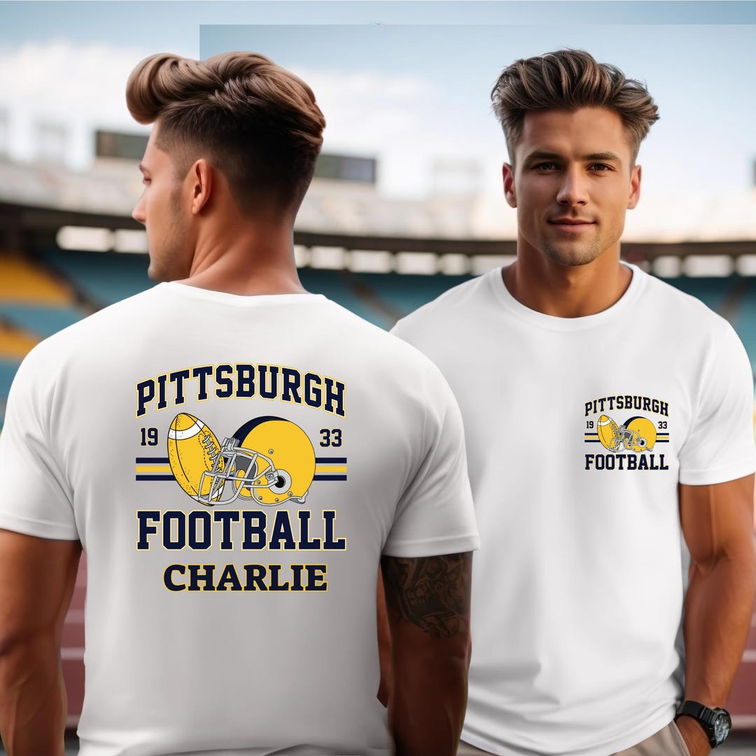 Vintage Style Football Shirt, Gift for Football Lover, Custom Football ...