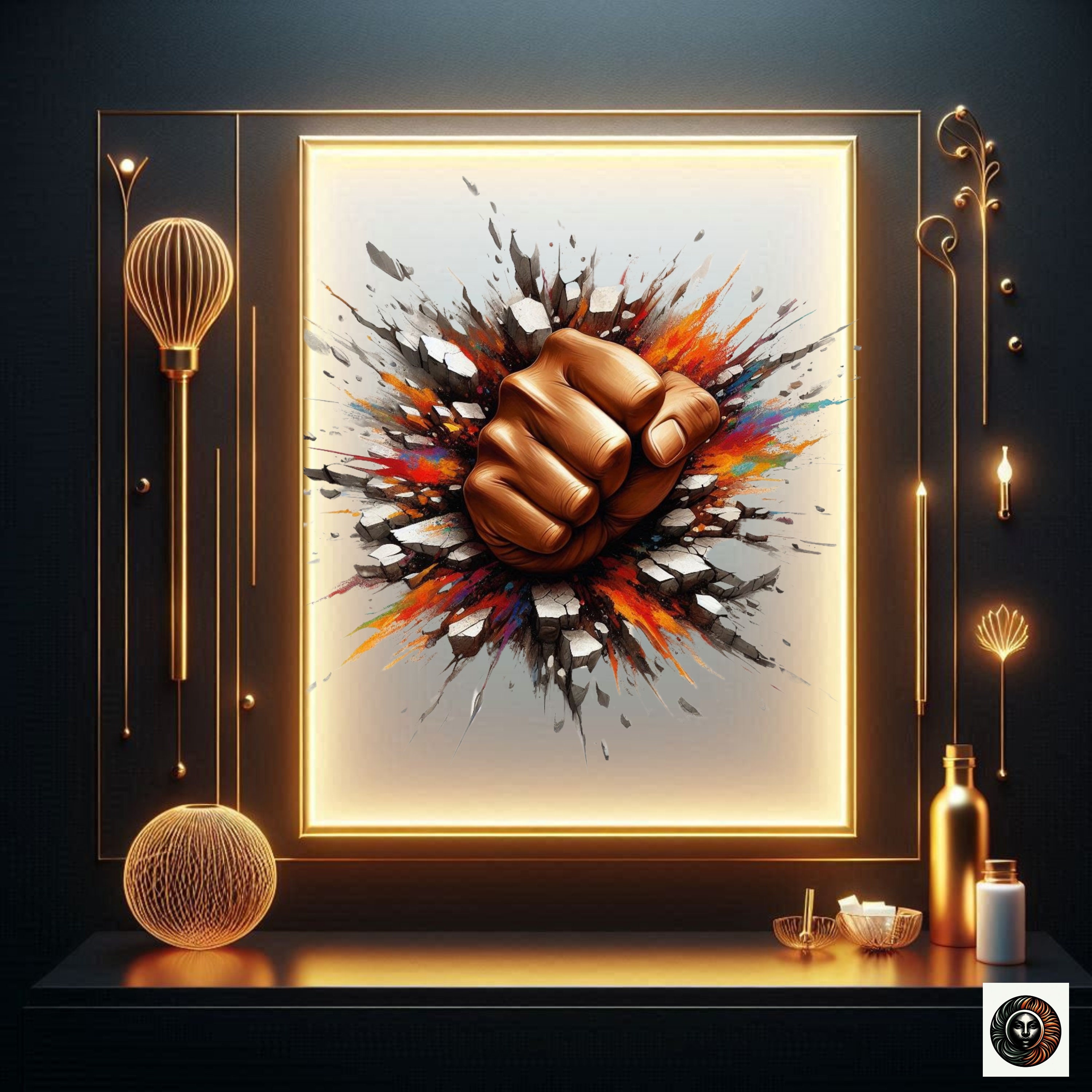 Fist Punch PNG Closed Fist Prints Groundbreaking Black Power Fist ...