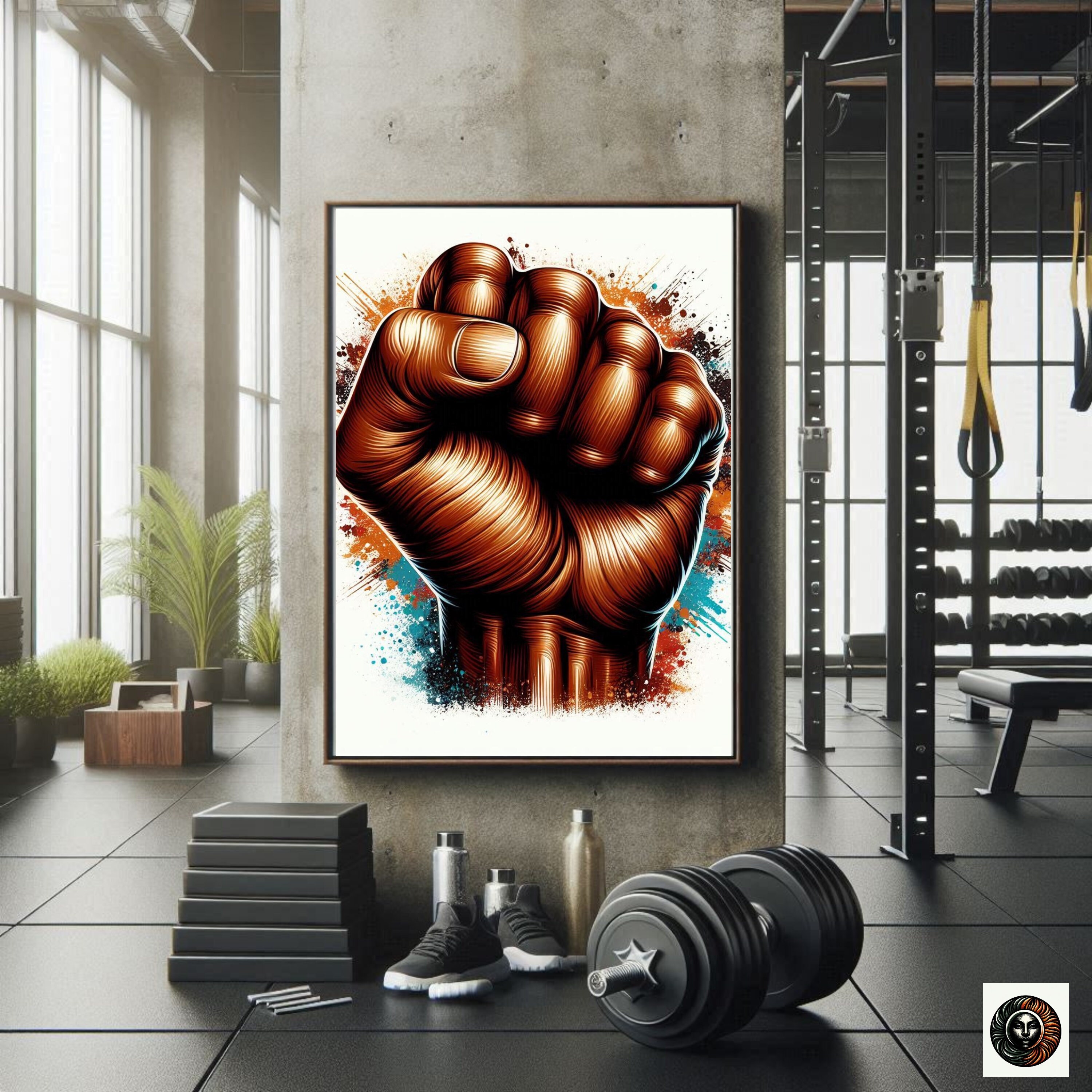 Black Fist Punch PNG Raised Fist Closed Fist Prints Black Power Fist ...
