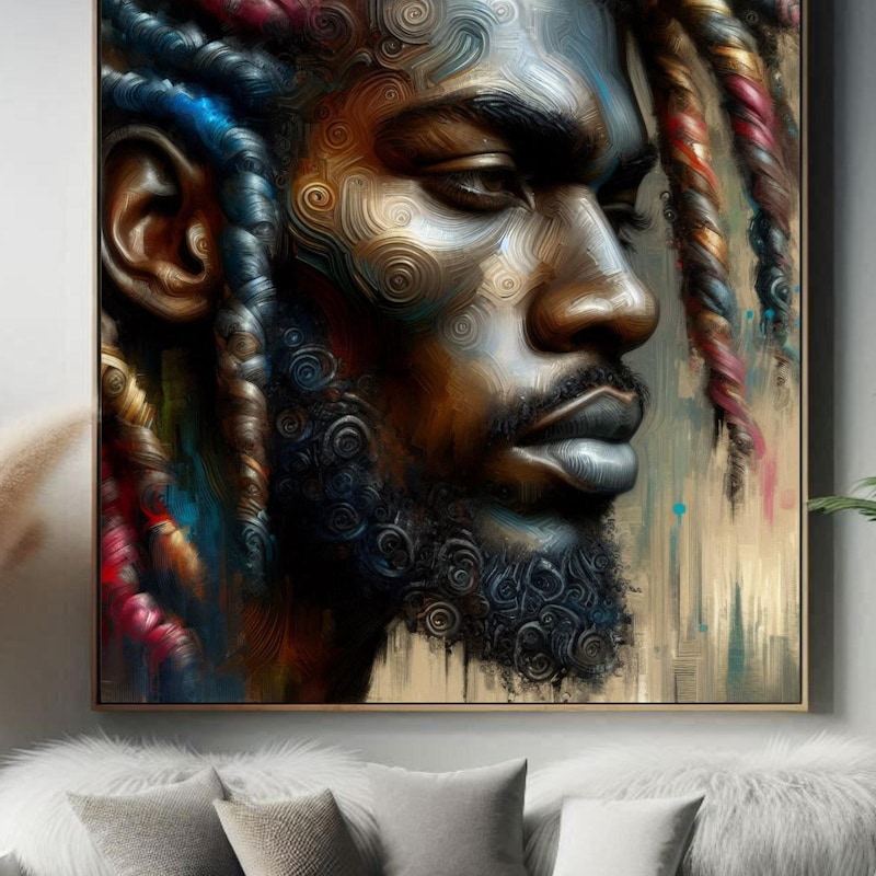 Ai Art Black Superhero - Etsy UK Ai Art Black Superhero - Etsy UK