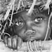 African Child Wall Art Pencil Drawing Print African Children Art ...