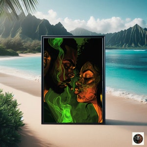 Marijuana Wall Art Blunt Stoner Art Bud Print Dope Wall Art Stoner Gift ...