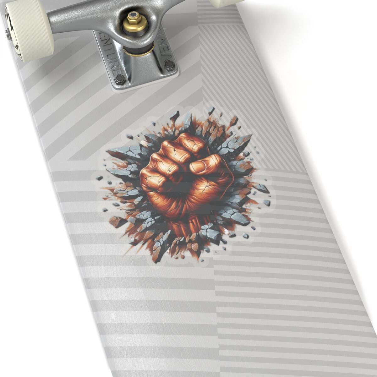 Black Power Fist Sticker Black Fist Groundbreaking Laptop Notebook ...