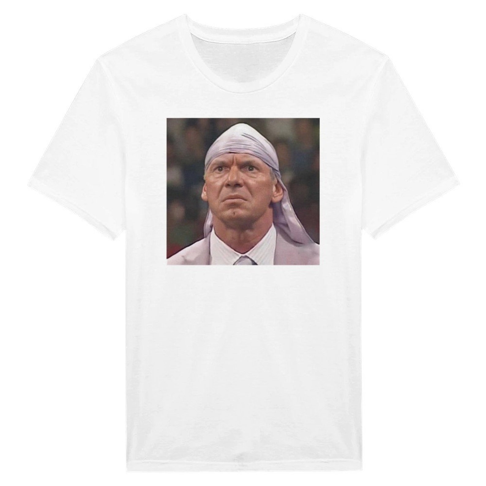 Vince Mcmahon Durag Classic Unisex Crewneck T Shirt - Etsy