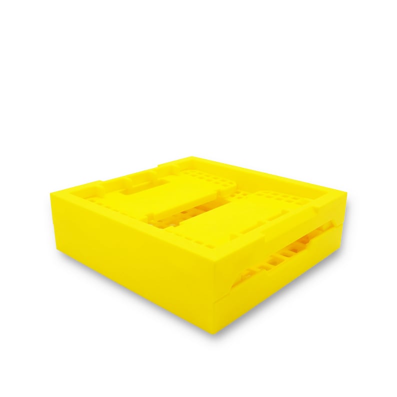 Compact Cassette Tape Japanese Collapsible Recycling Crate handmade ...