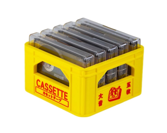 Vintage 1970s 80s Audio Cassette Tape Storage Cases Retro 3-drawer ...