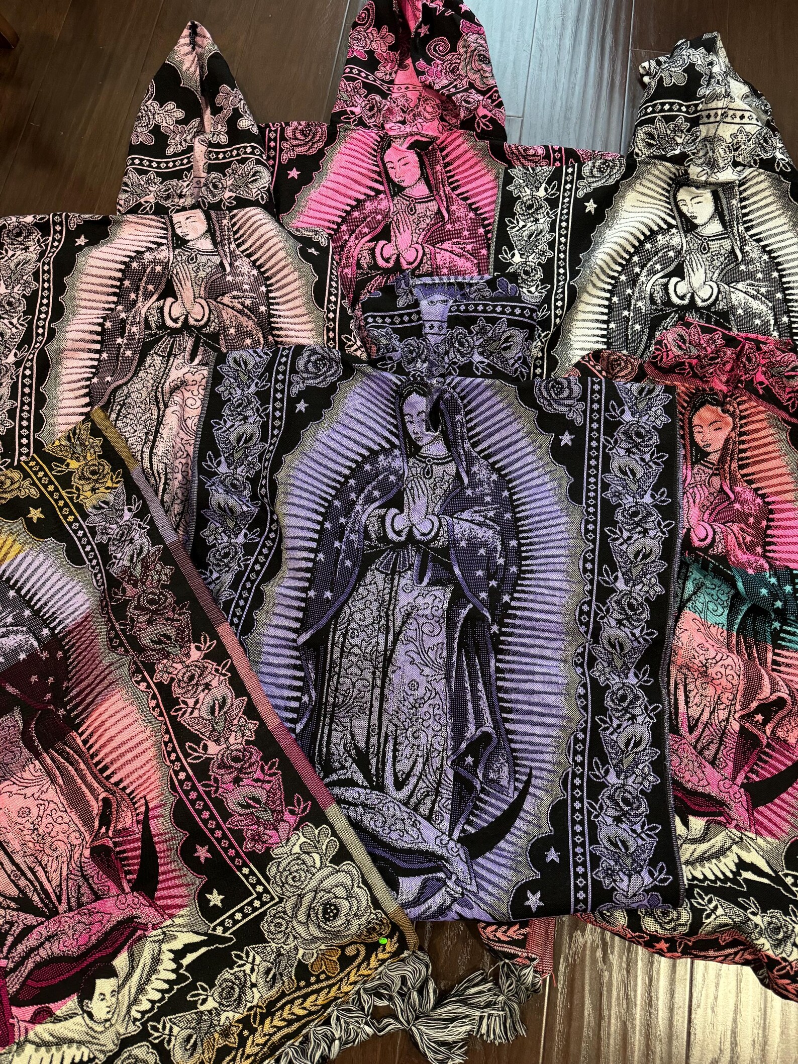 Poncho Rebozo De La Virgen Guadalupe - Etsy