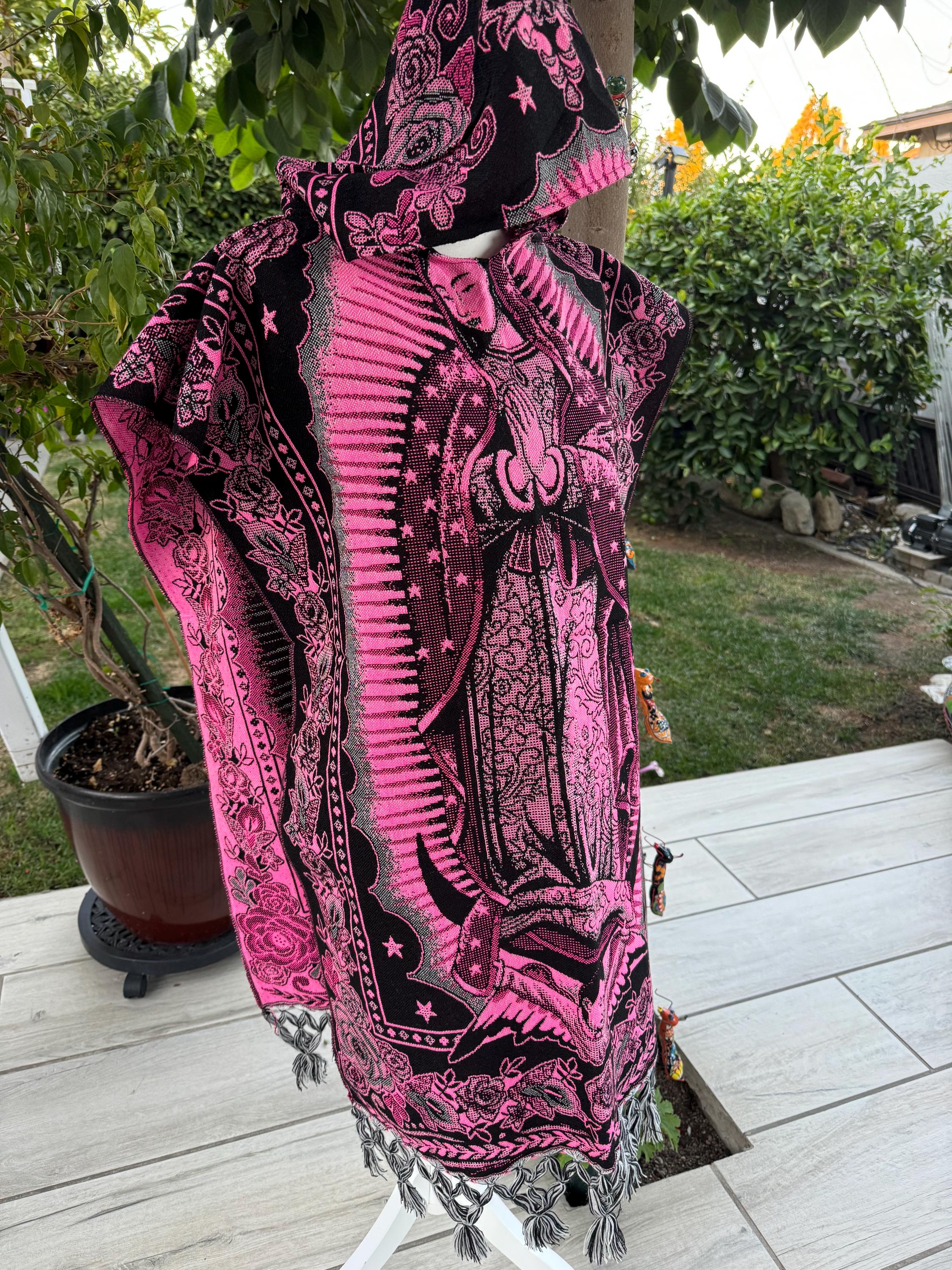 Poncho Rebozo De La Virgen Guadalupe - Etsy