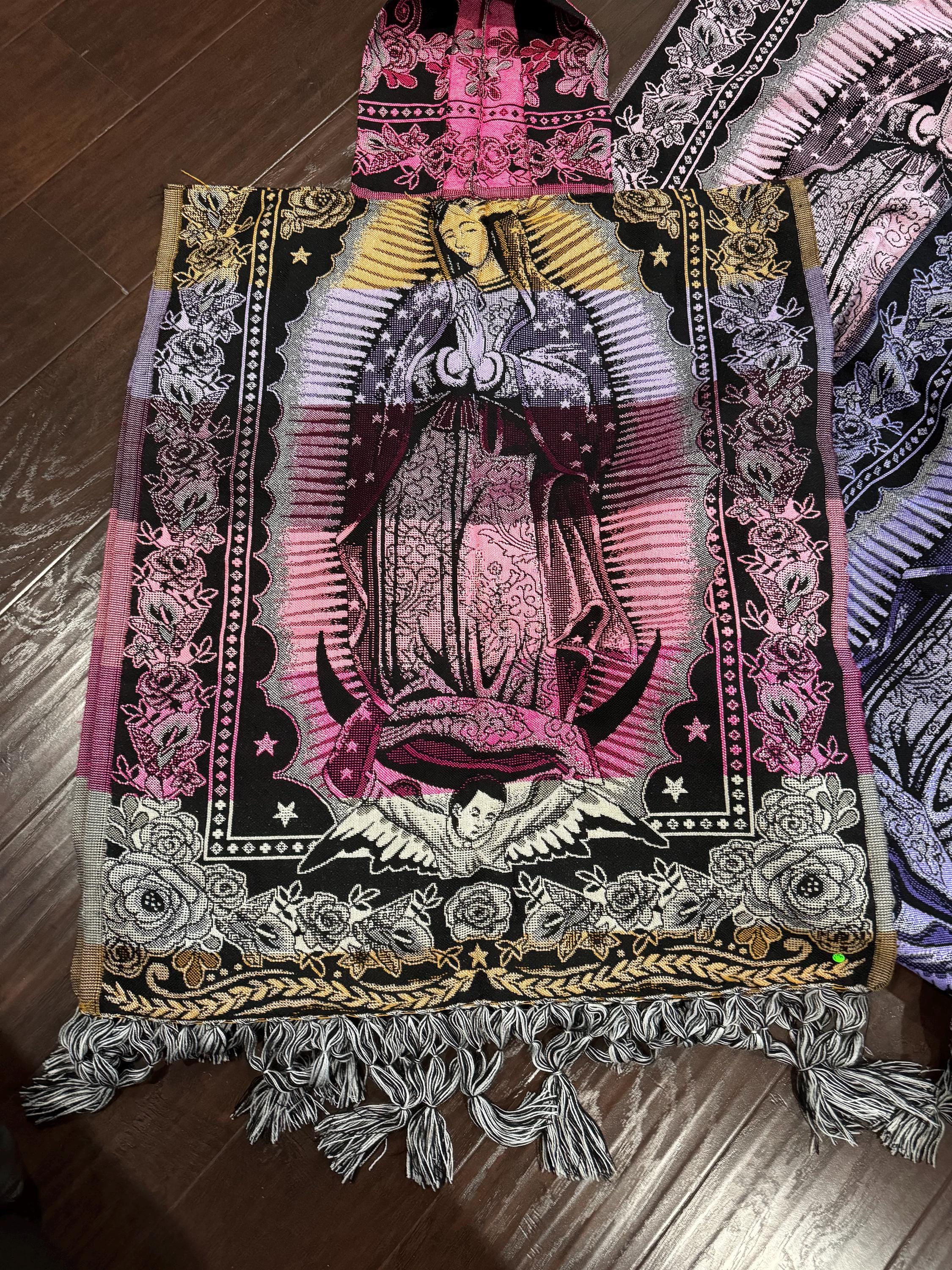 Poncho Rebozo De La Virgen Guadalupe - Etsy