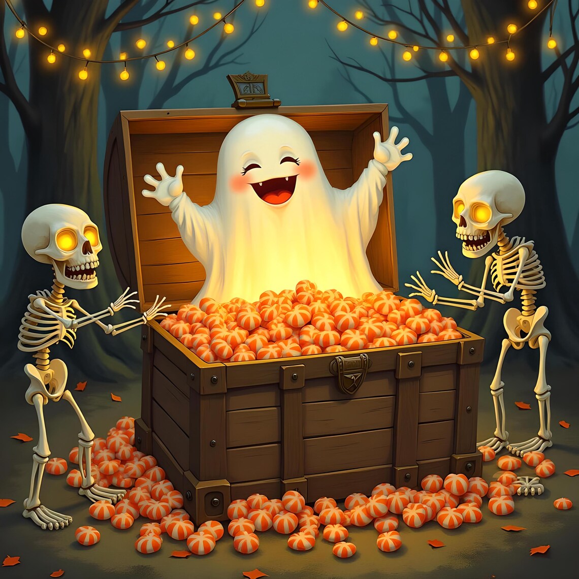 Spooky Fun: Halloween Magic Set 5 8000x8000 Pixels Perfect for Large ...