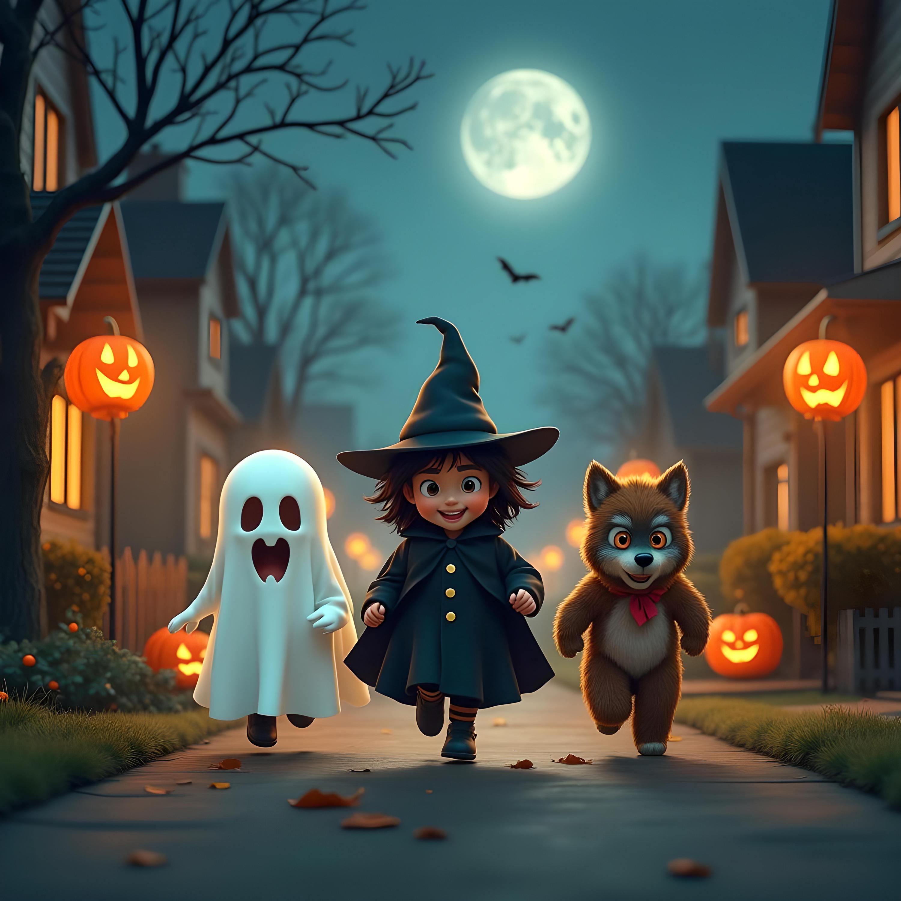 Spooky Fun: Halloween Magic Set 5 8000x8000 Pixels Perfect for Large ...