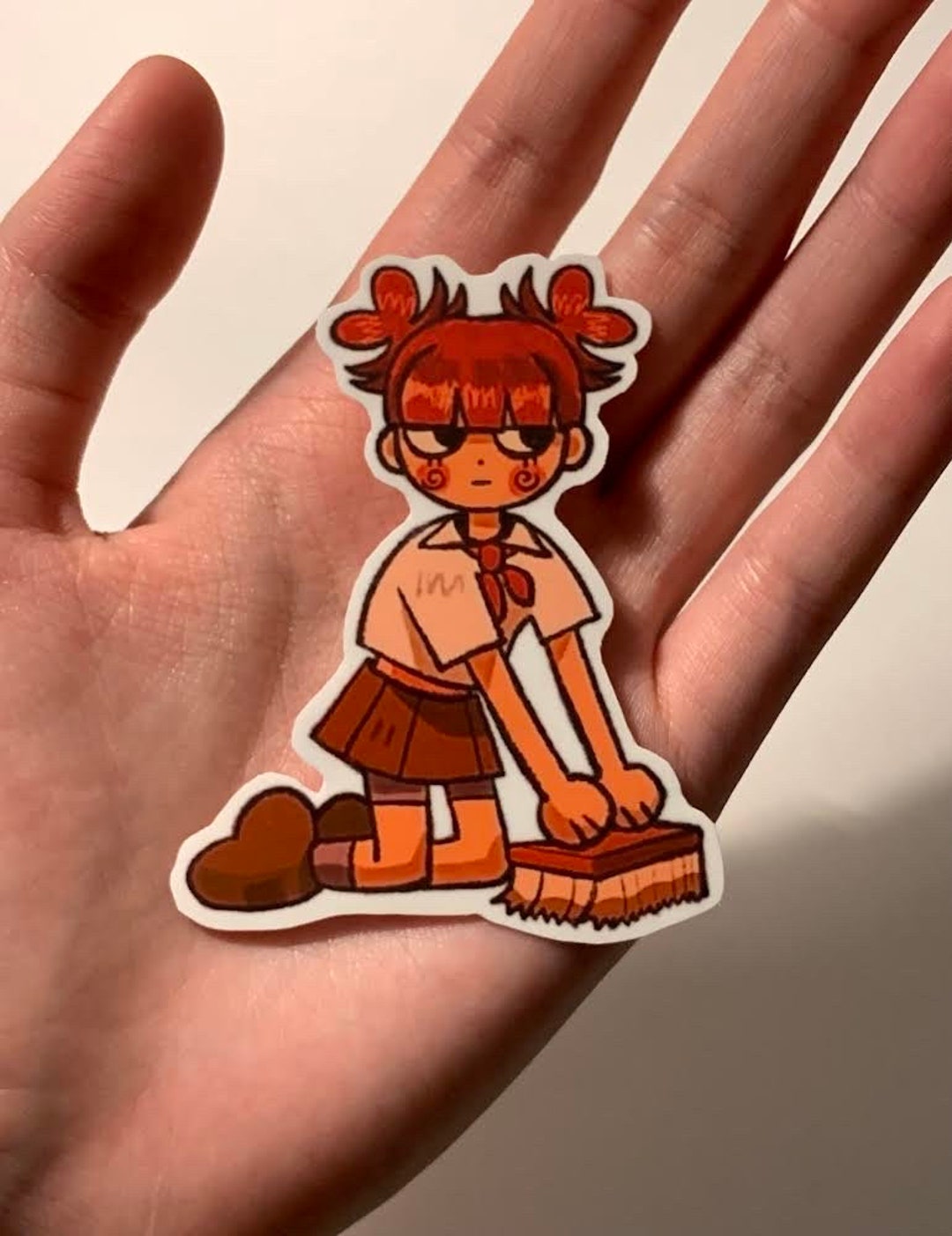 Large Version | Japanese School Girl Cute | High School Sticker ...