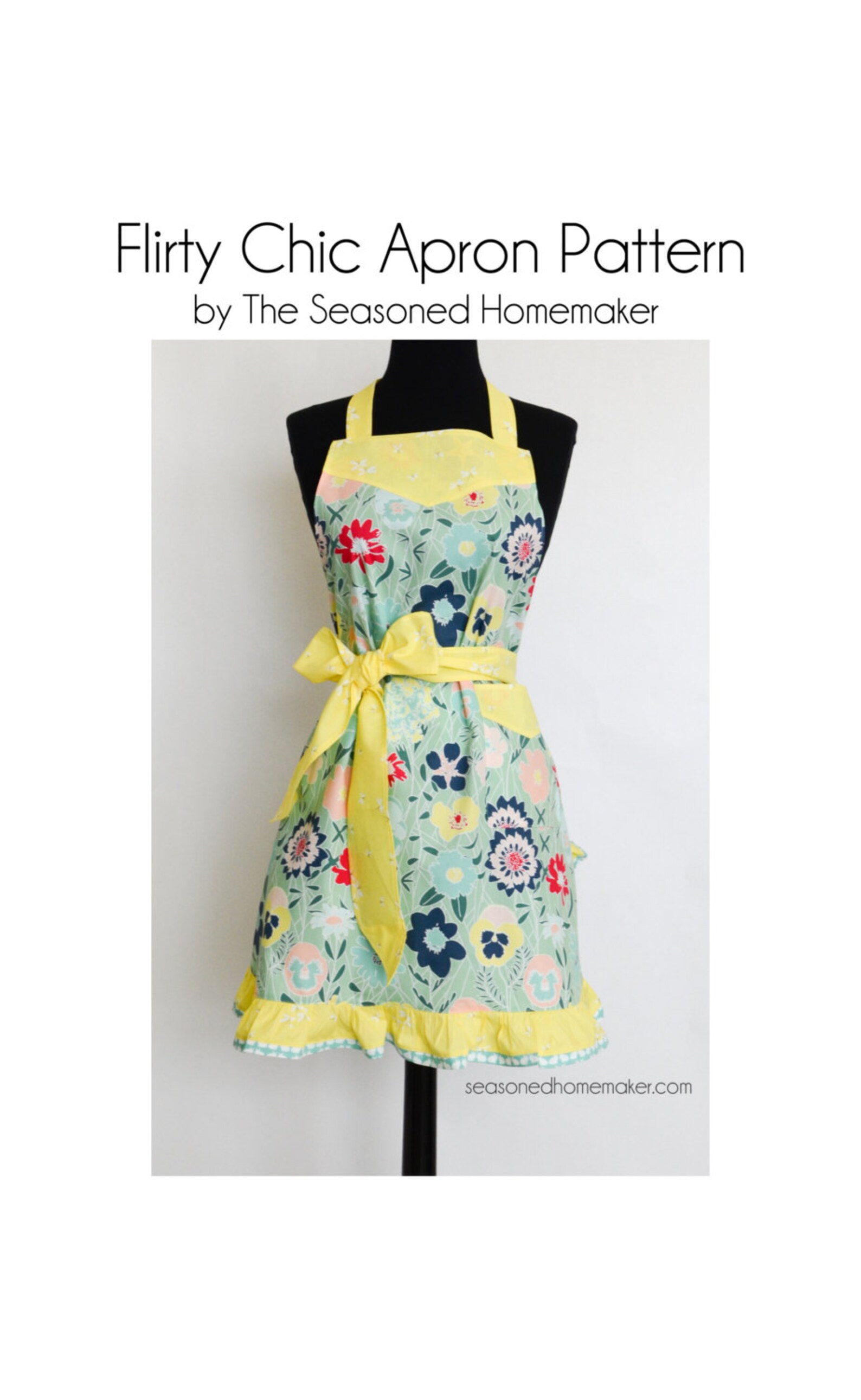 Flirty Chic Apron Pattern Etsy