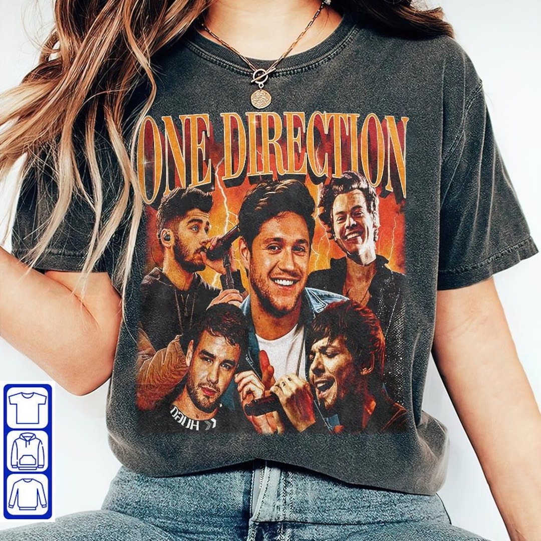 One Direction Vintage 90s Shirt, Heavy Metal Direction T-shirt, One ...
