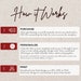 Border Pattern Menu Template, Editable Catering Card (digital Download ...