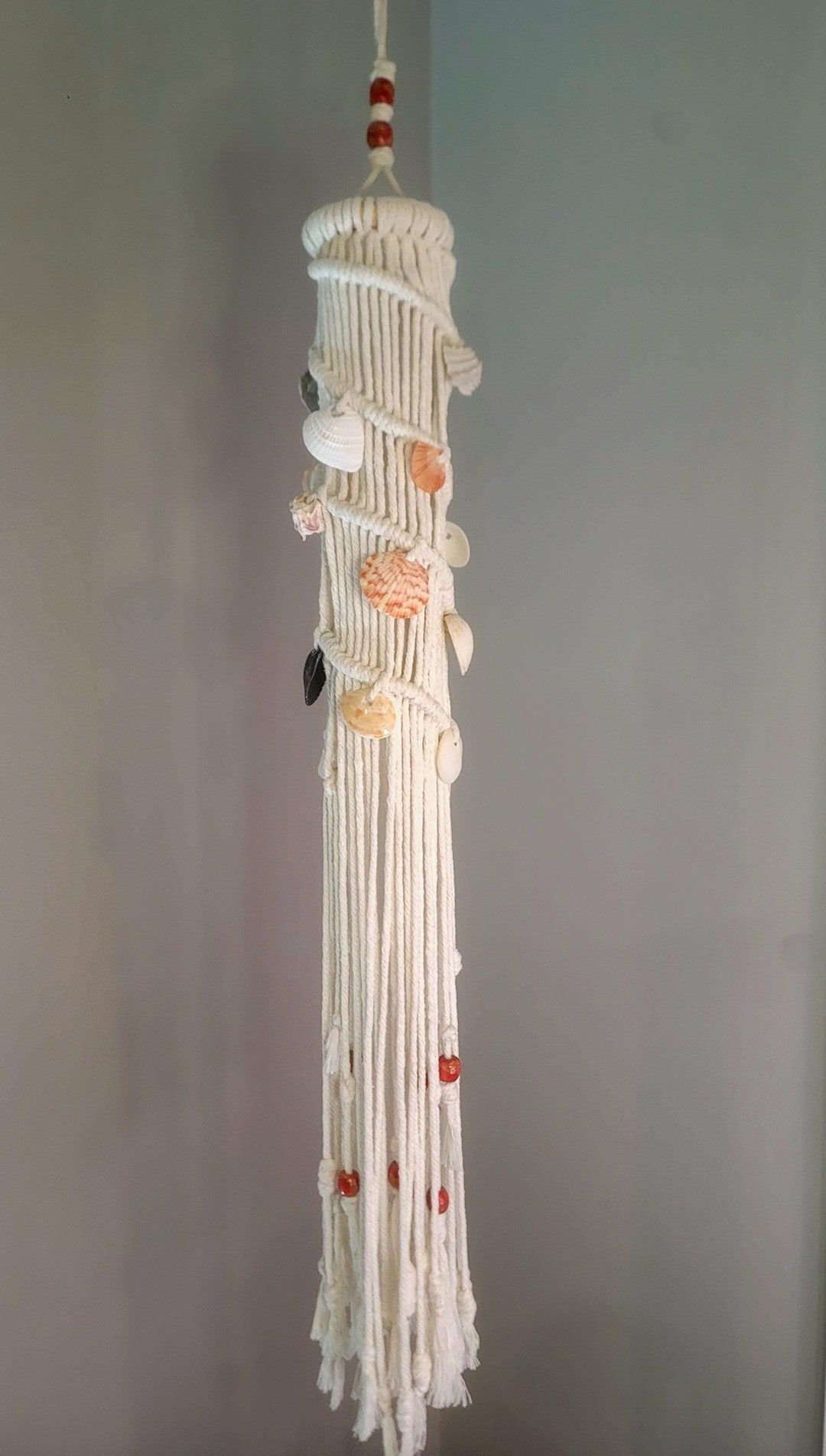 Seashell Macrame Decor - Etsy