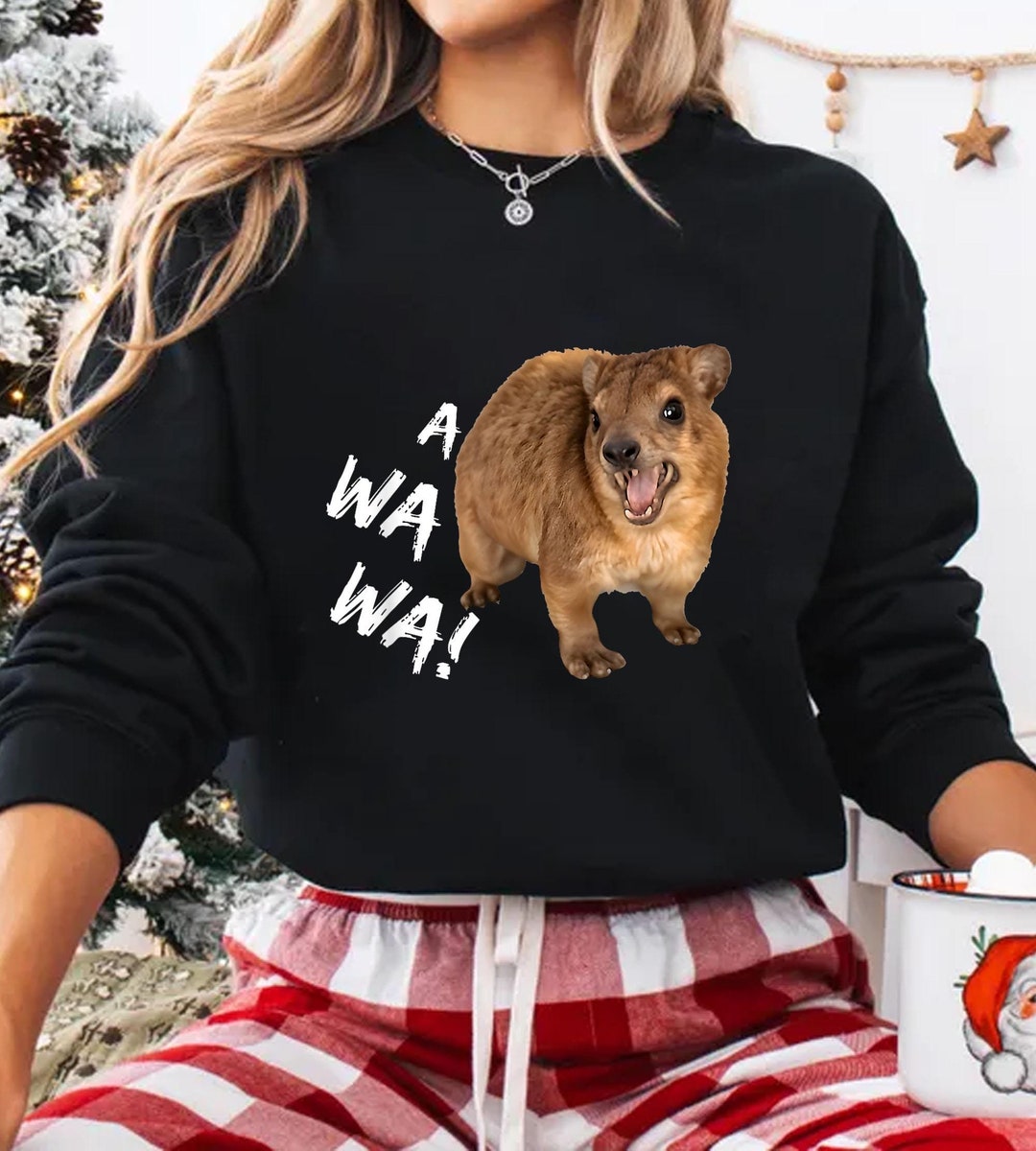 Hyrax Scream Unisex Shirt, Hyrax Sweatshirt, Hyrax Print, Hyrax Art ...