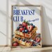 The Breakfast Club Poster | Digital Art Download | Waffles & Berries ...