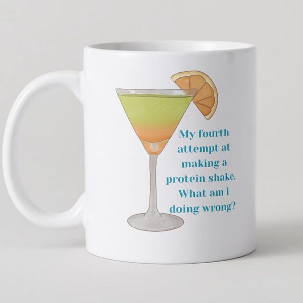 Protein Shake - Etsy