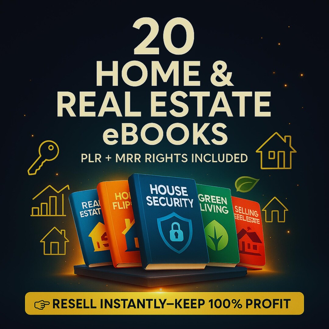 Home Real Estate Ebooks Bundle | Property, House Flipping, Eco Living ...