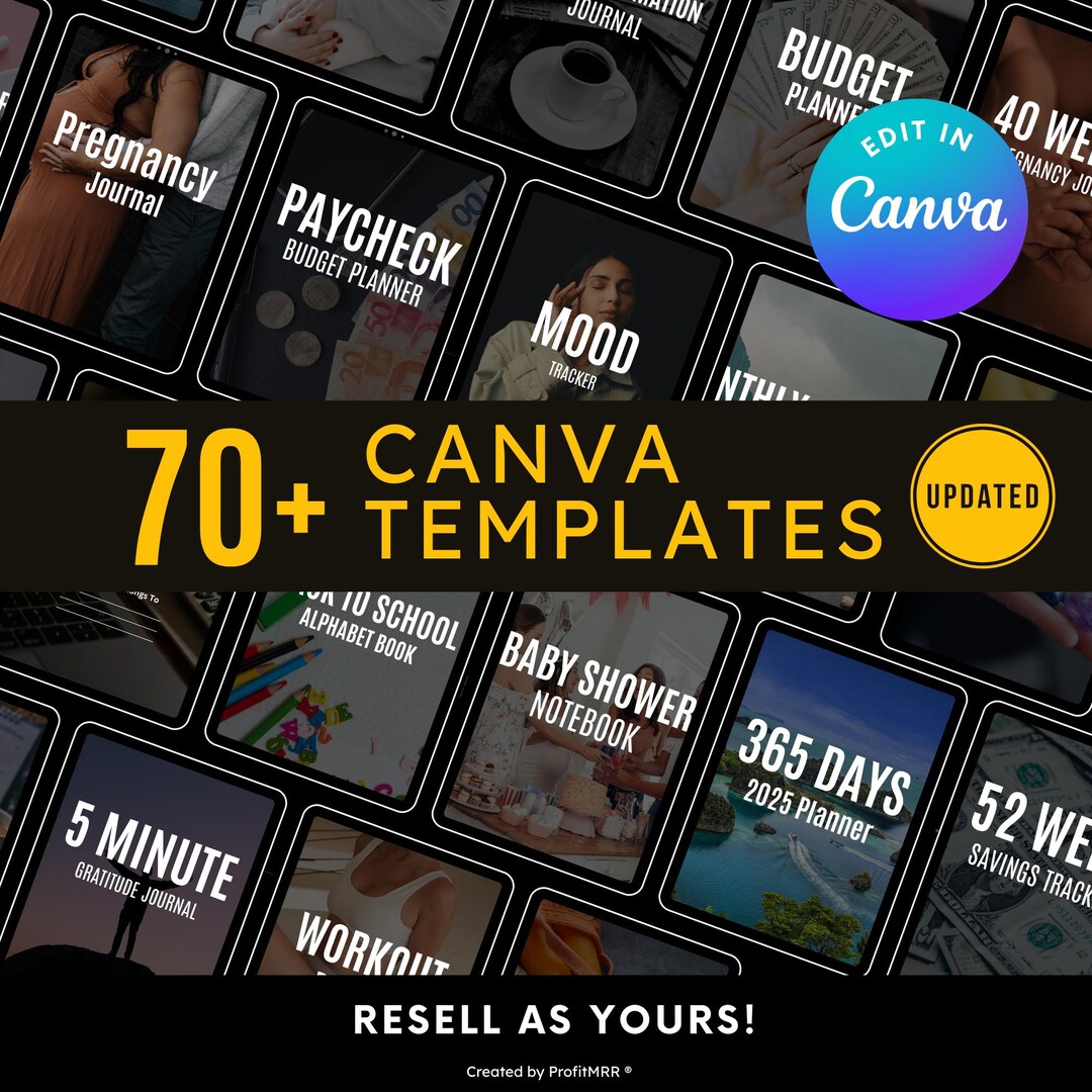 70+ Ultimate Digital Planners Journals Mega Bundle | Finance, Wellness ...
