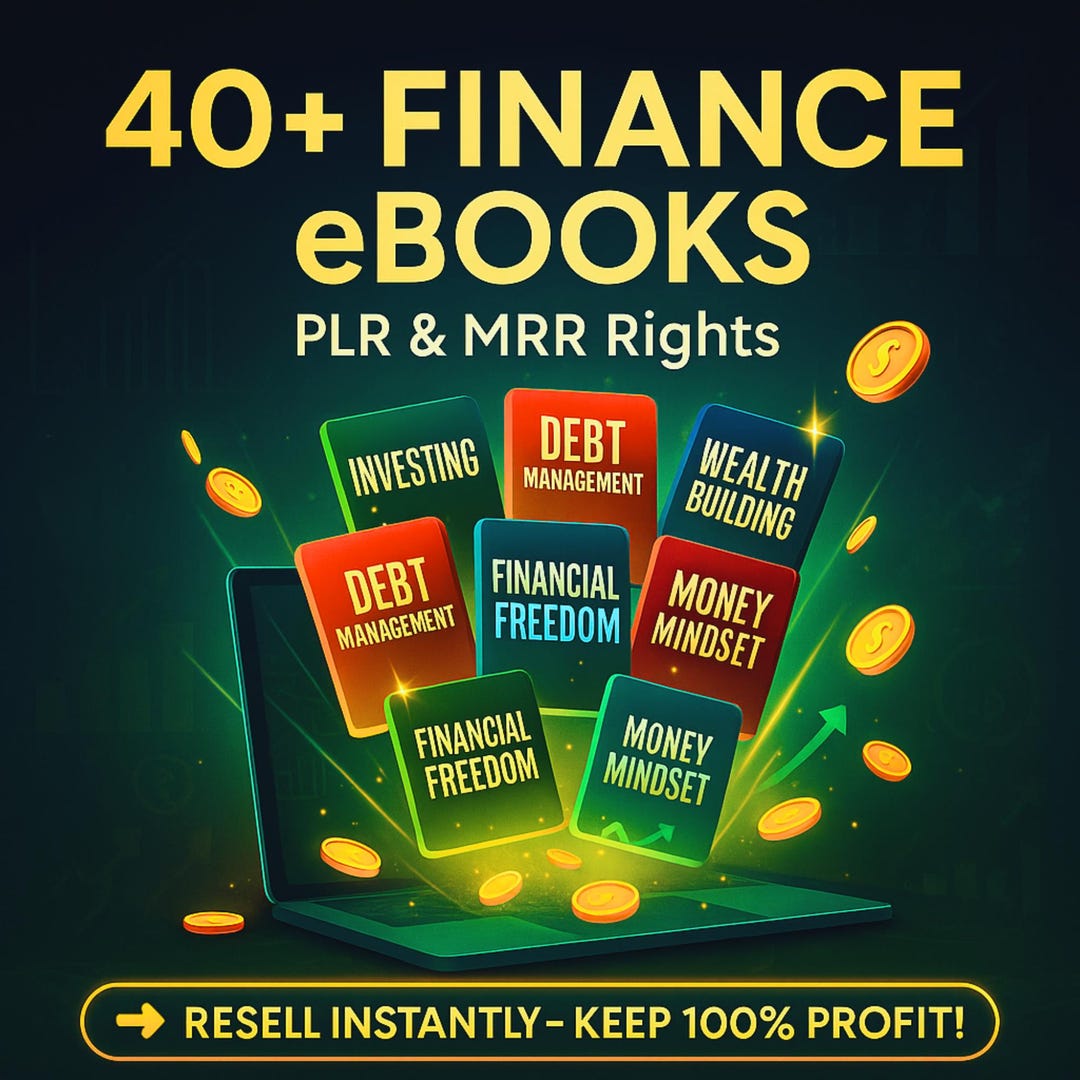 40+ Finance Ebooks Bundle | Money Management, Budgeting, Investing ...