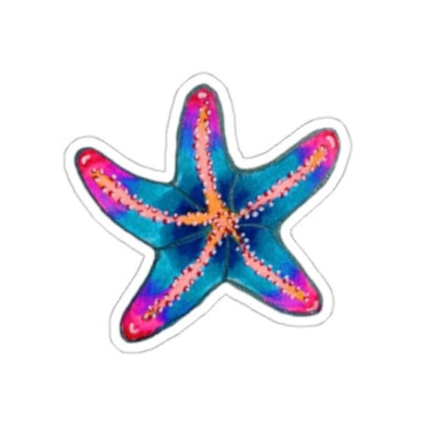Starfish Sticker - Etsy